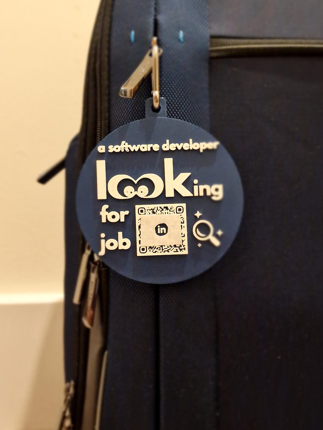 Personalized QR Code Bag Tag – Custom Travel Accessory, NFC Option - Etsy