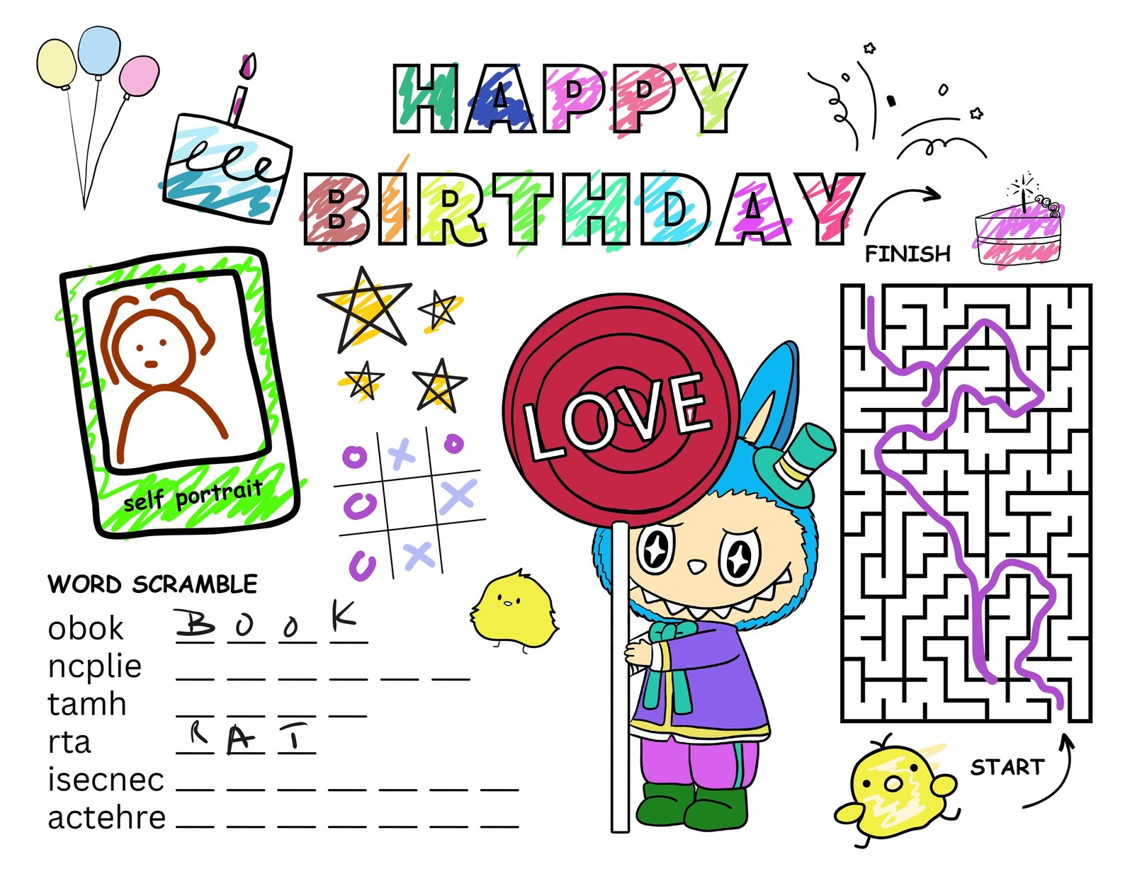 Labubu Candy Coloring Book | Cute Coloring Book | Coloring Pages ...