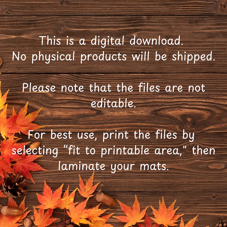 Fall Playdough Mats, Autumn Playdough Mats, Playdough Mats, Printables ...