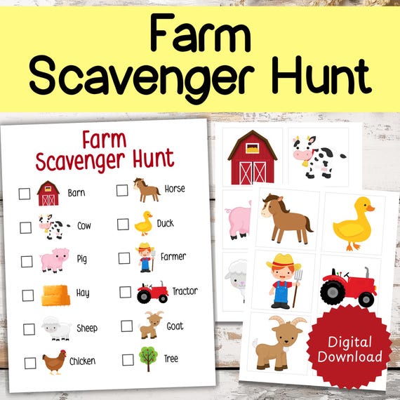 Farm Treasure Hunt