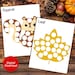 Fall Pom Pom Mats, Autumn Pom Pom Mats, Pom Pom Mat Printable, Fall ...