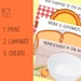 Food Playdough Mats, Playdough Mats, Food Activity Mats, Food ...