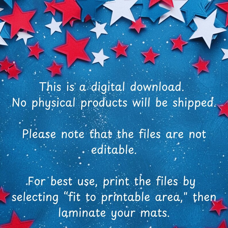 Fourth of July Playdough Mats, Summer Playdough Mats, Fourth of July ...