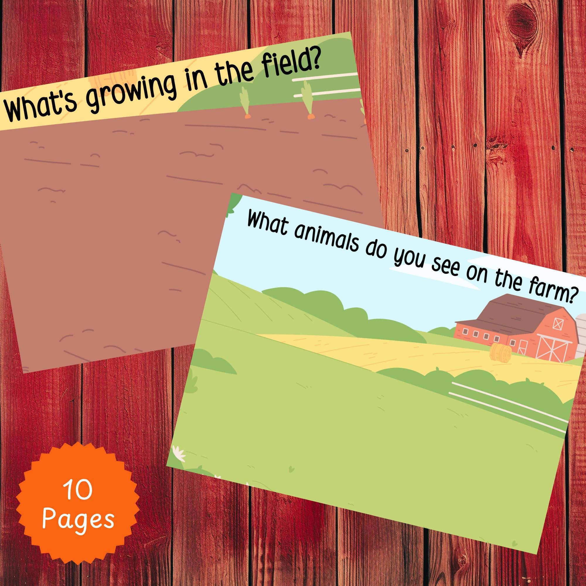 Farm Playdough Mats, Playdough Mats, Farm Activity Mats, Farm ...