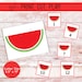 Watermelon Seed Counting Cards, Watermelon Counting, Watermelon Clip ...