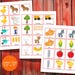 Farm Memory Game, Farm Matching Game, Memory Games for Kids, Farm ...