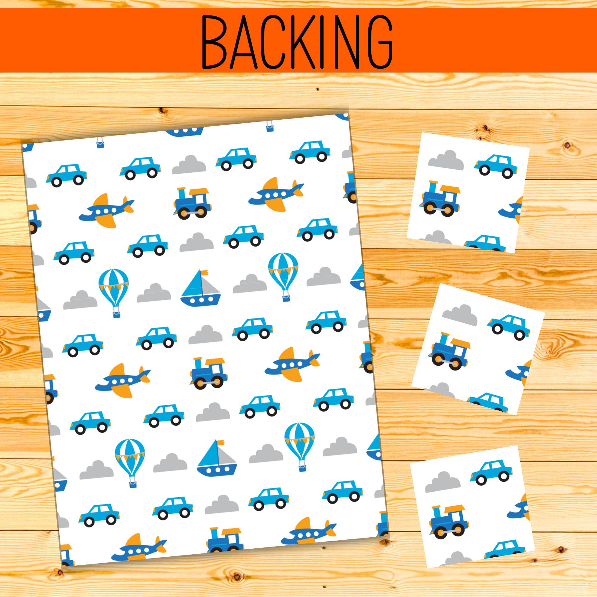 Transportation Memory Game, Vehicle Matching Game, Memory Games for ...