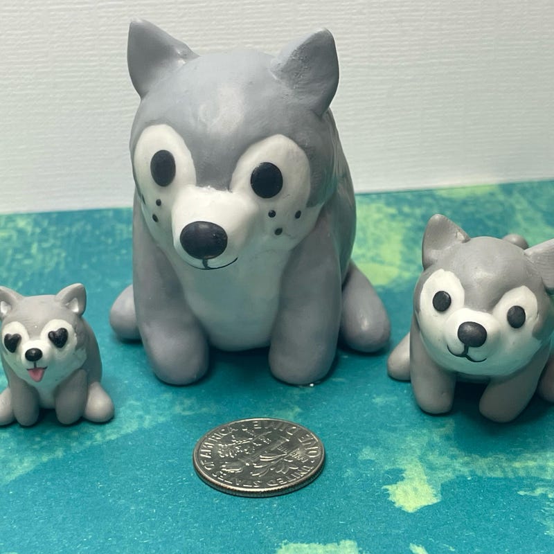 Clay Wolf - Etsy