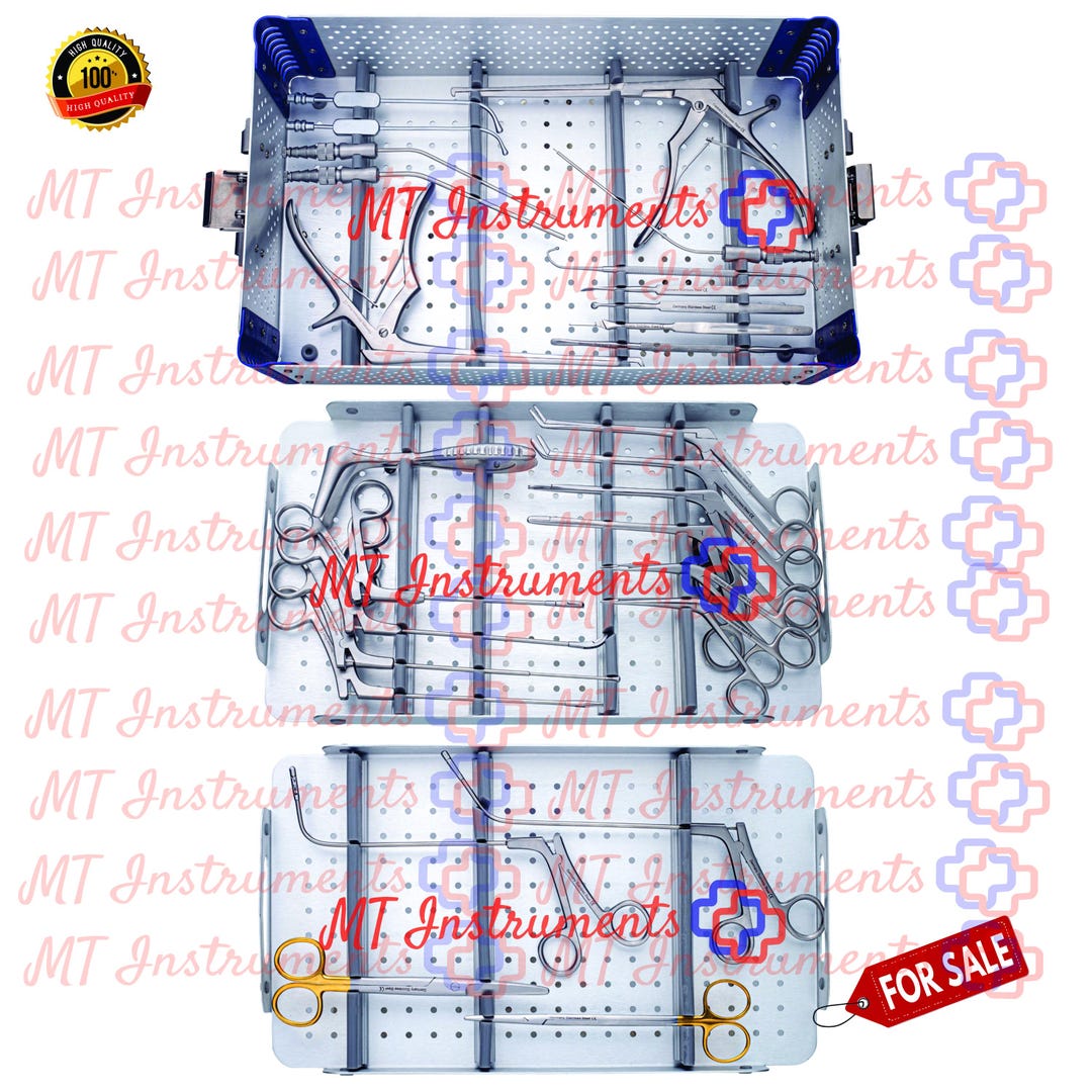 FESS Instruments Set Endoscopic Sinus Surgery ENT German Steel With ...