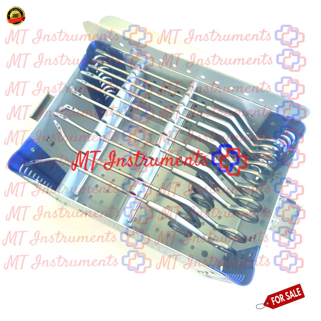 Arthroscopy Forceps Set of 10 Pcs With Sterilization Box Knee ...