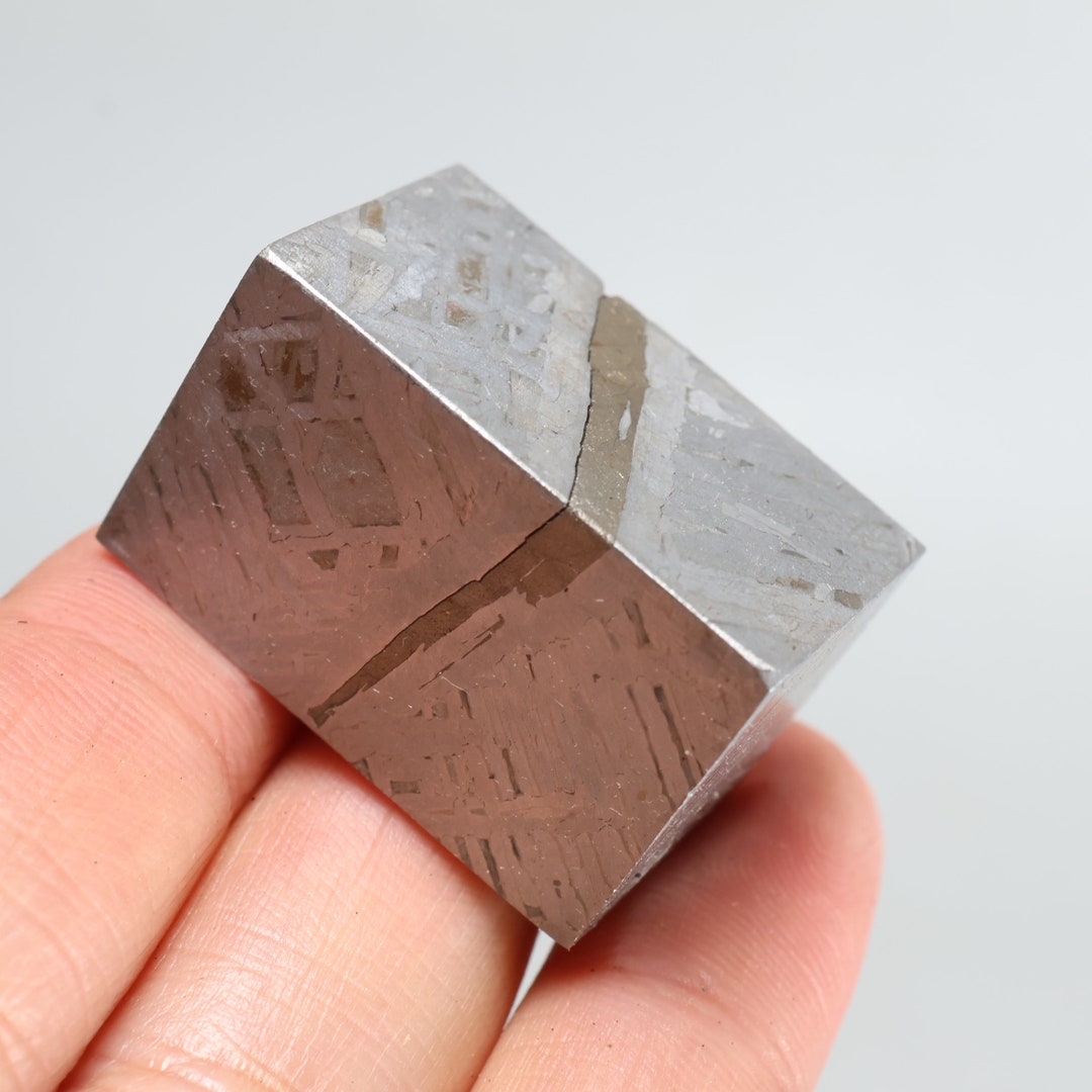 IRON METEORITE 97g,rare Muonionalusta Meteorite Cube, Astronomy Gift ...