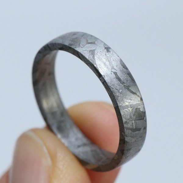 Meteorite Ring - Etsy