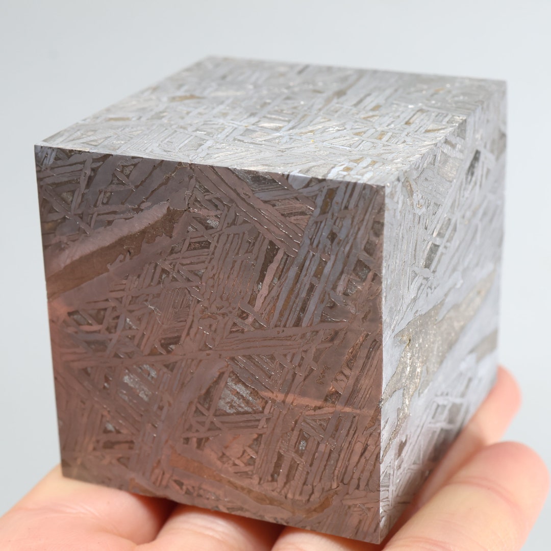 IRON METEORITE 1038g,rare Muonionalusta Meteorite Cube, Astronomy Gift ...