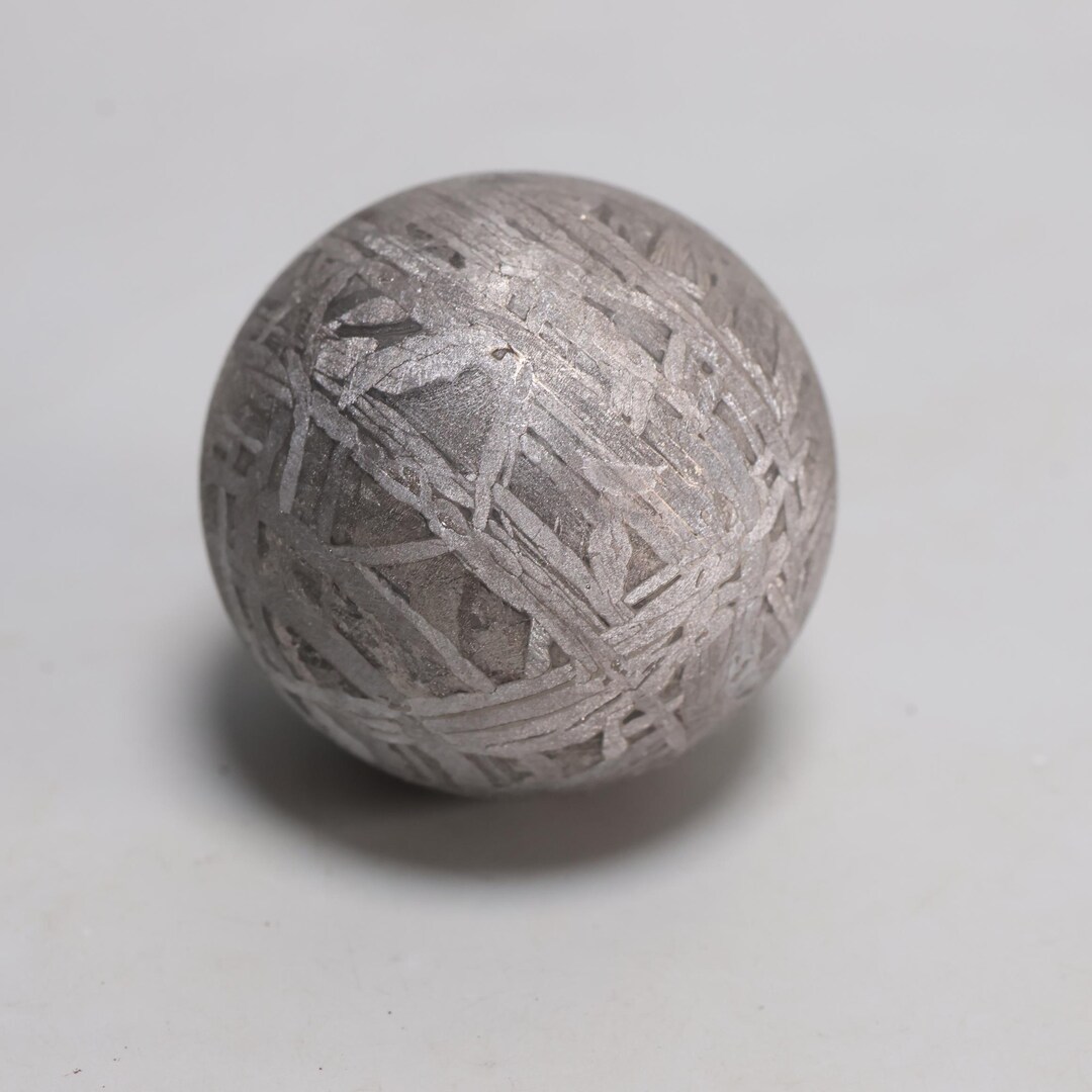 Muonionalusta Meteorite Sphere Diameter 3.0cm,rare IRON METEORITE Ball ...