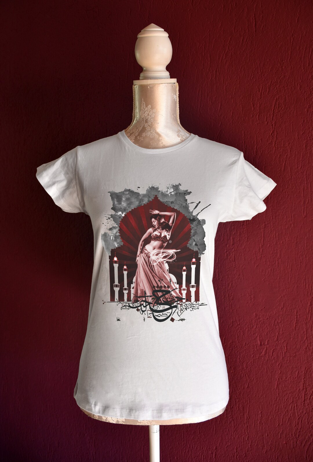 Samia Gamal Tshirt, Belly Dance Tshirt, Dancewear Tshirt, Egyptian ...