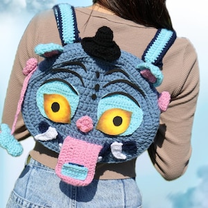 TTEOKI the TIGER Bag, Backpack, Pillow, Plushie L Inspired by Derpy the ...
