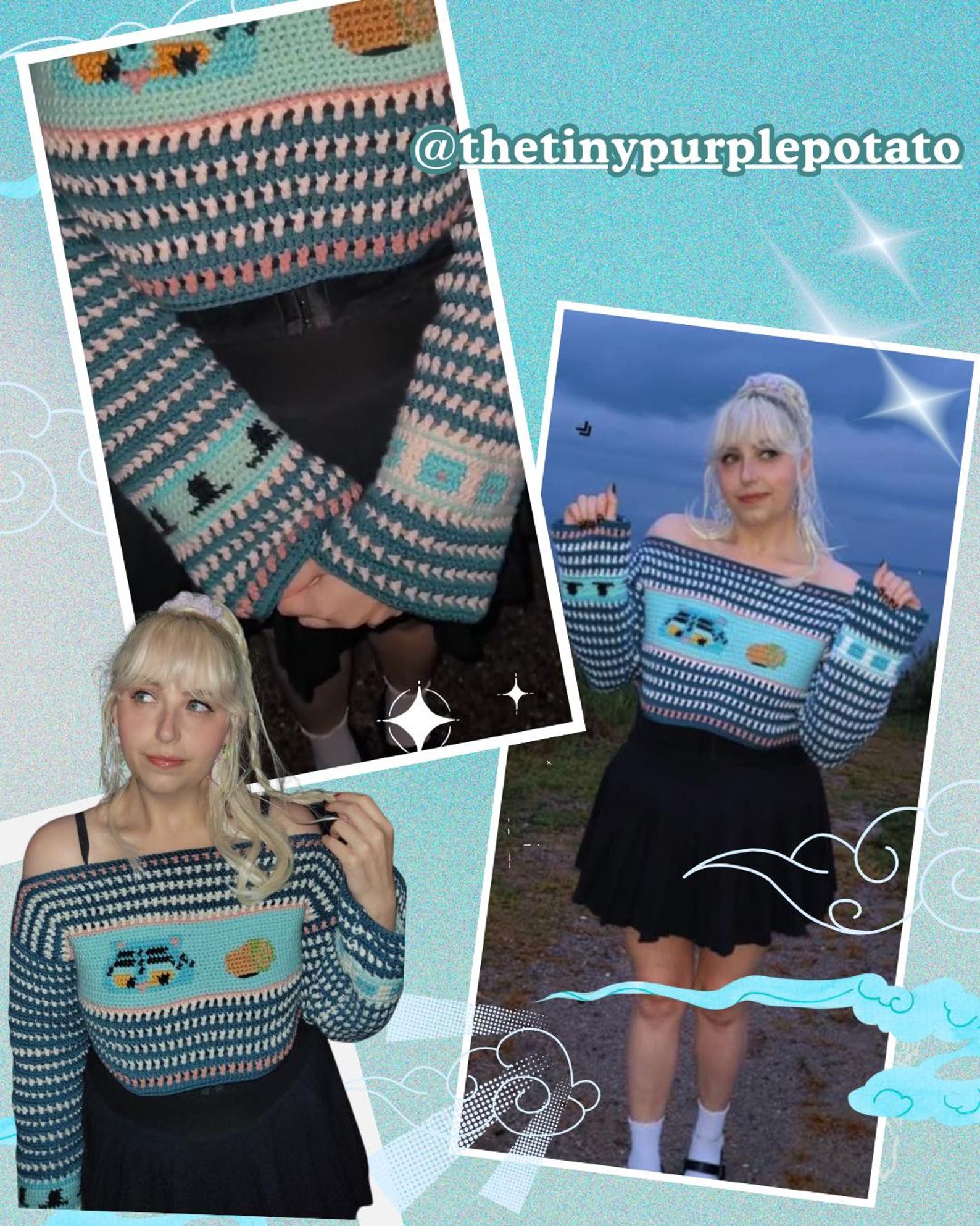 Tiger Jumper Crochet Pattern – Inspired by “derpy” the Tiger From K-pop ...