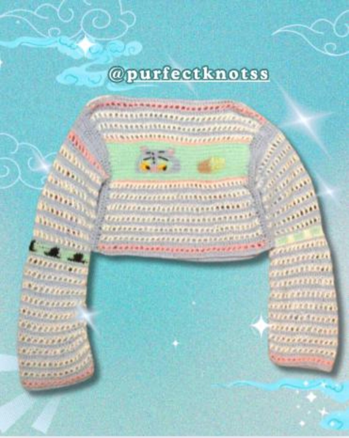 Tiger Jumper Crochet Pattern – Inspired by “derpy” the Tiger From K-pop ...