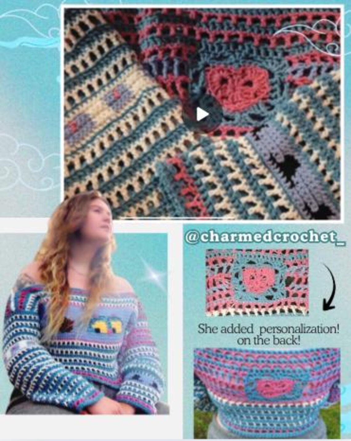 Tiger Jumper Crochet Pattern – Inspired by “derpy” the Tiger From K-pop ...