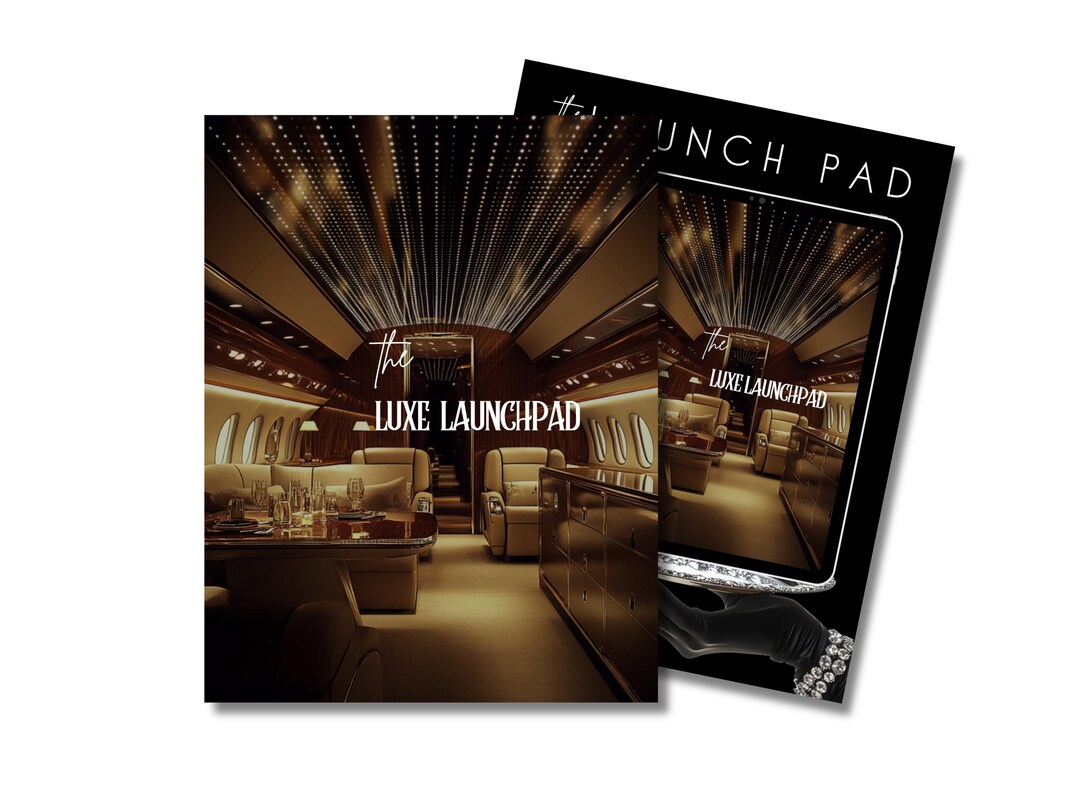 Luxe Launchpad: Digital Launch Strategy Kit for Creatives (PDF + Canva ...