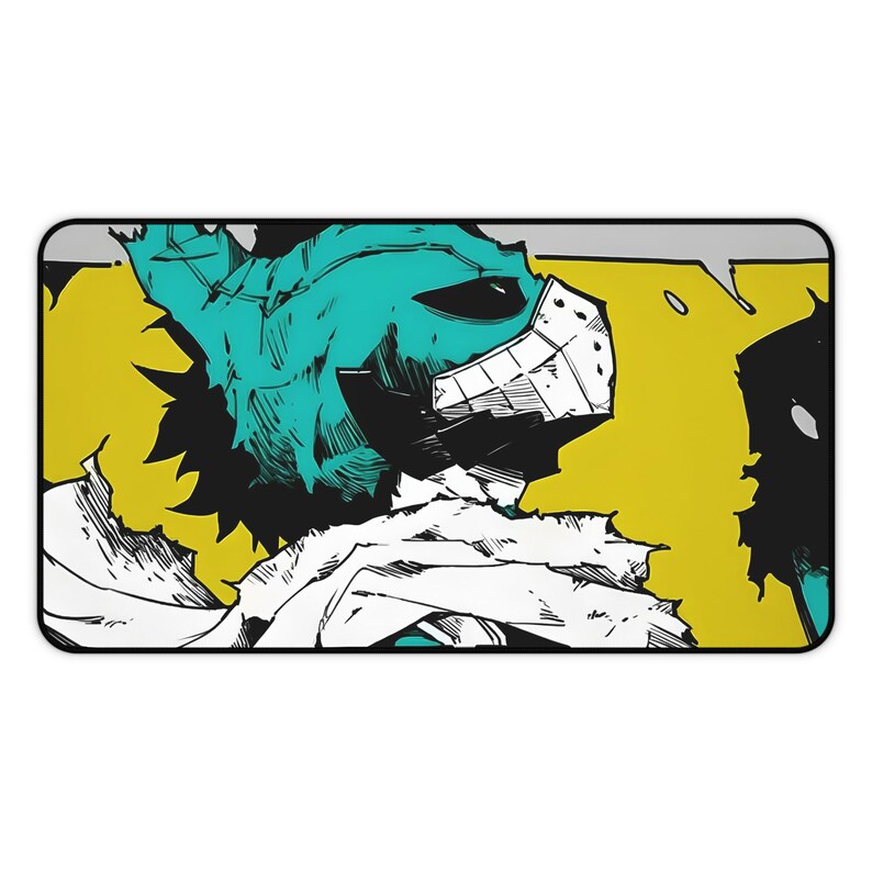 Deku Mouse Pad: My Hero Academia Anime Gaming Desk Mat - Etsy
