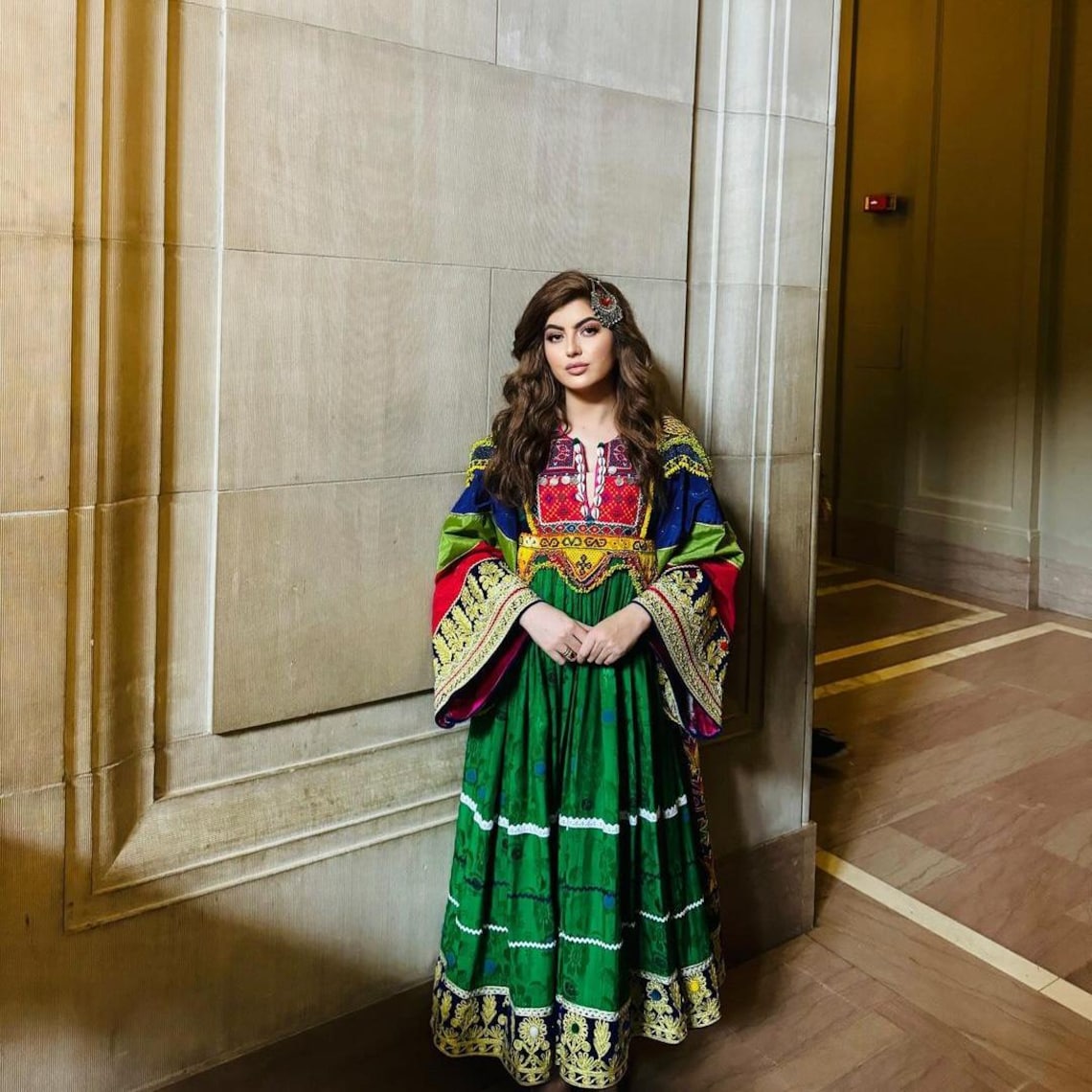 Vibrant Handmade Afghani Dress for Women – Traditional Afghan ...