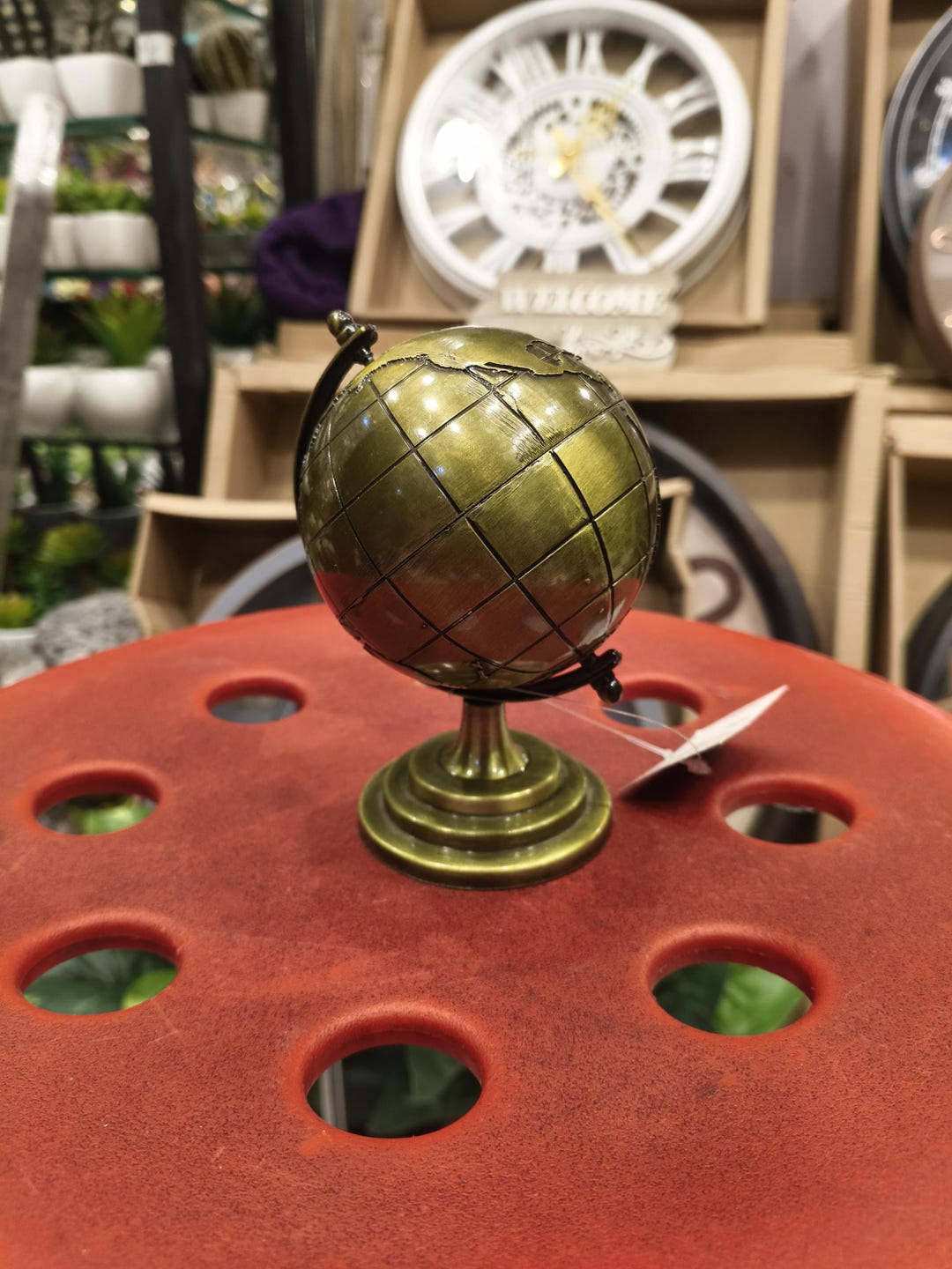 Vintage Solid Brass Sphere, Orb, Egg, and Crystal Ball Stand by Gatco ...