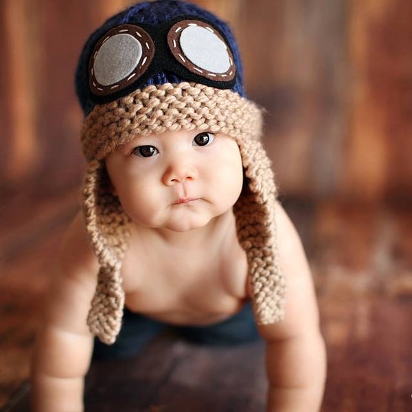 Newborn Aviator Hat - Etsy
