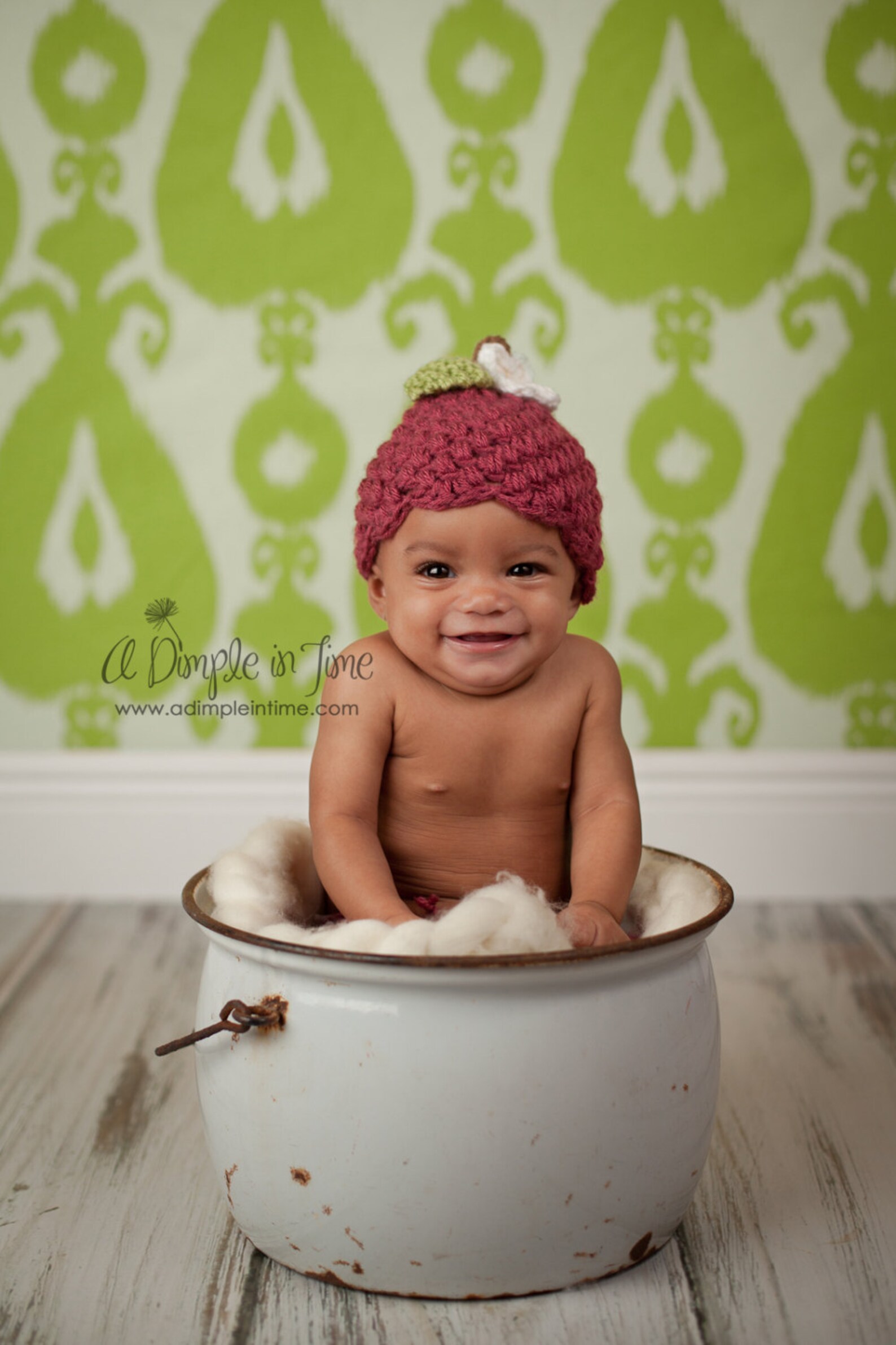 Knit Baby Hat Lemon Hand Knitted Newborn Infant Photo Prop - Etsy