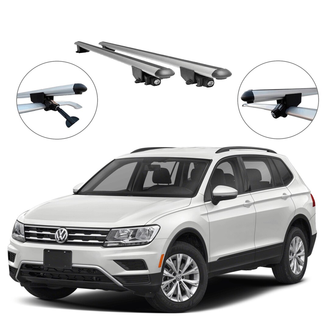 Fits VW Tiguan - Roof Rack Cross Bars - Roof Box Carrier - Etsy