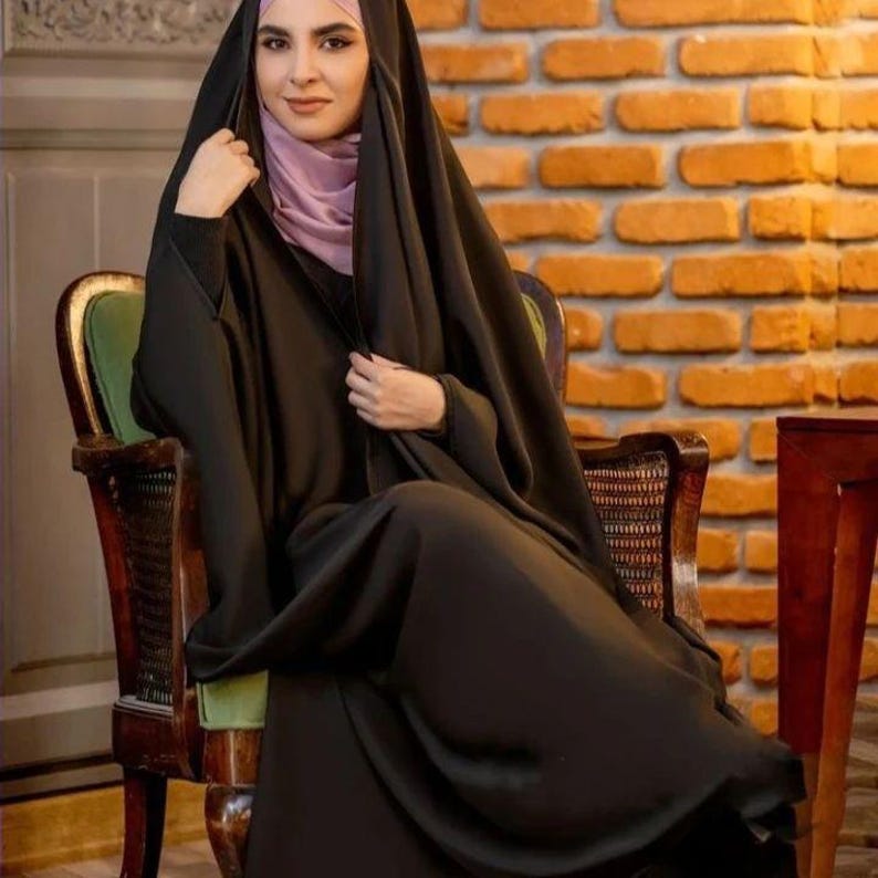 Black Abaya Dress for Moharram Majlis Praying - Etsy