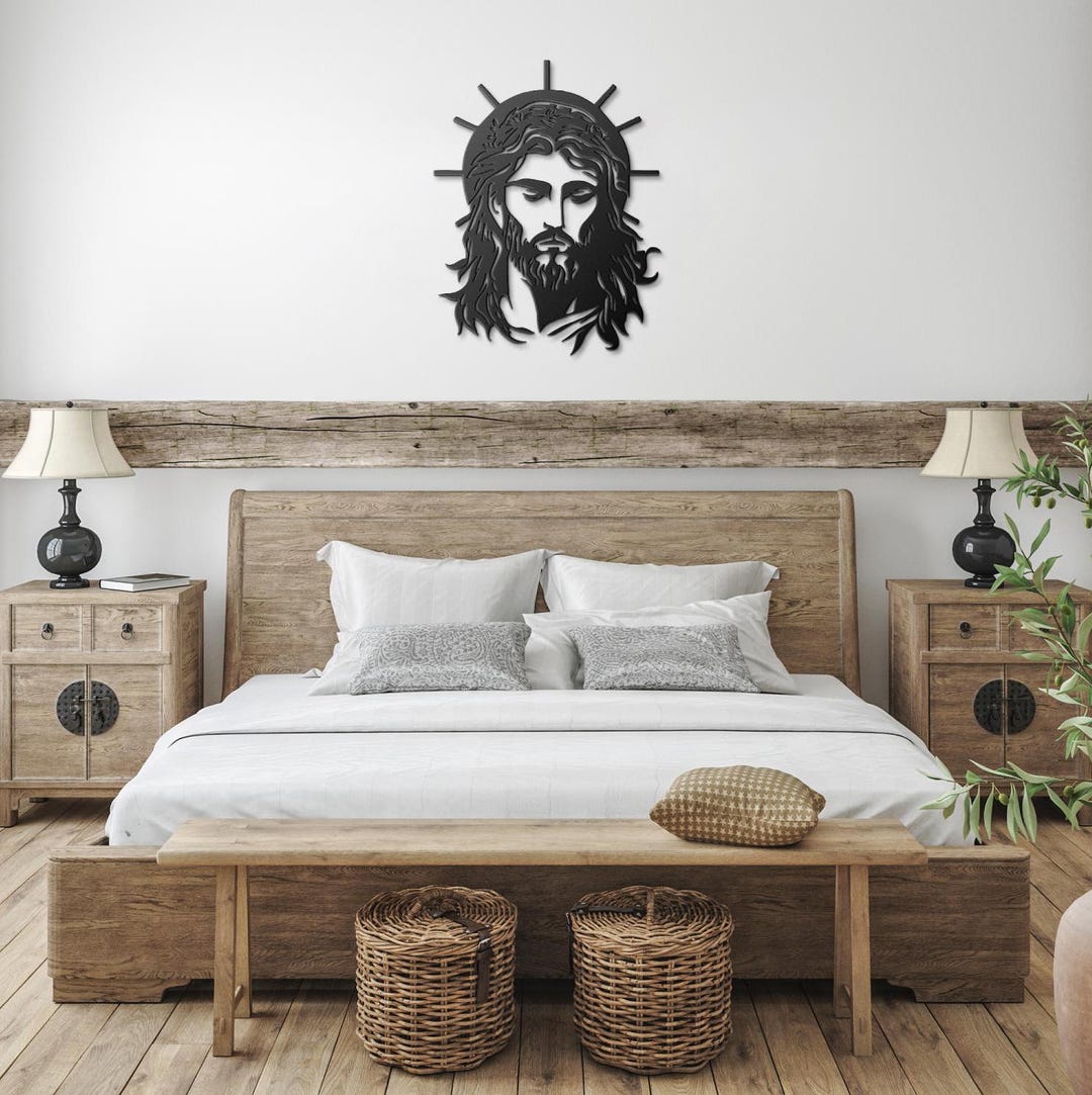 Jesus Christ Metal Sign - Etsy