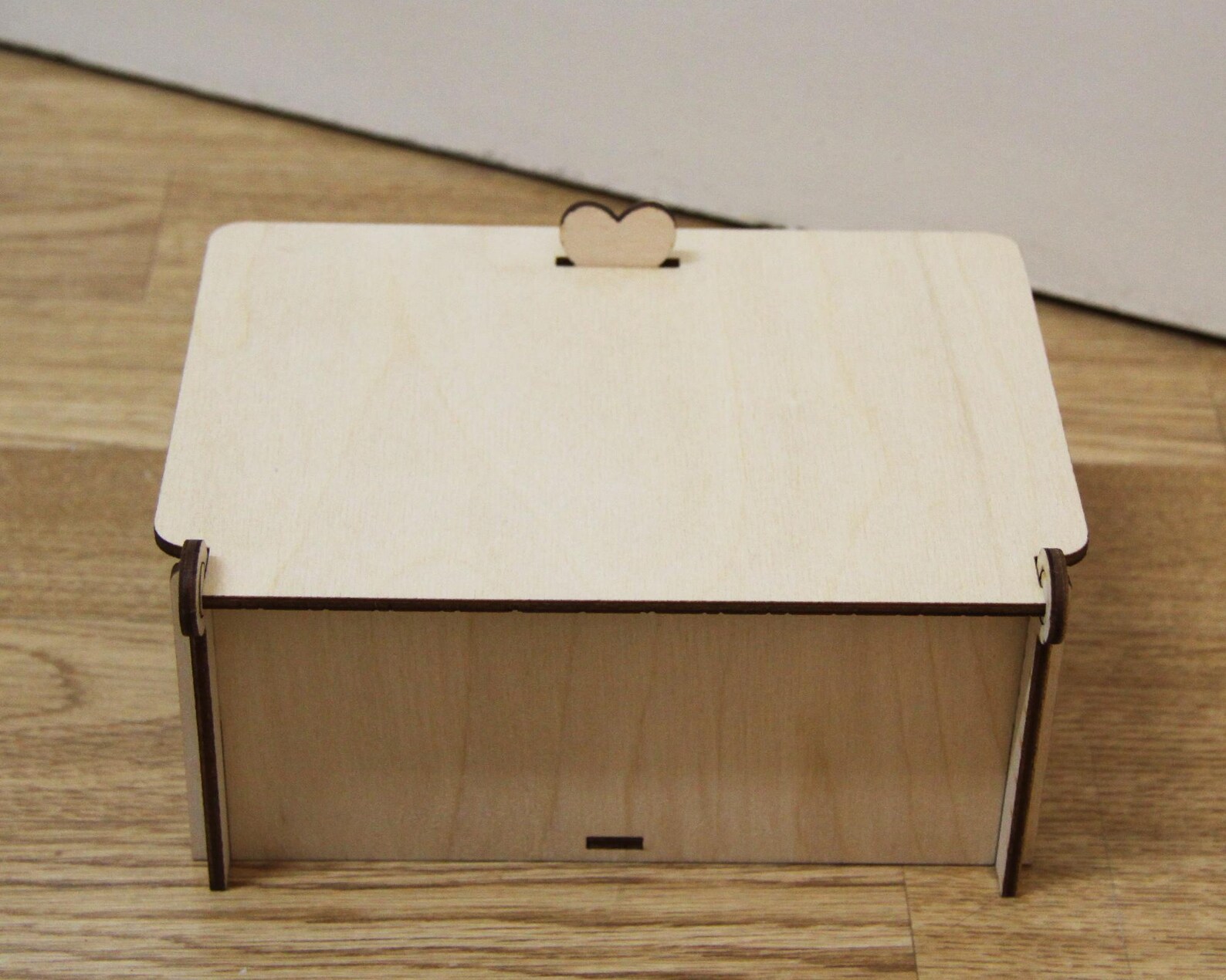 Custom Laser Cut Wooden Gift Box SVG - Decorative 3mm,4mm, Plywood Plan ...