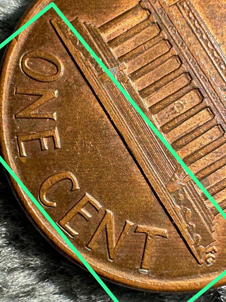 1990 USA Lincoln Penny With No Mark With Many Errors Very Fine in ...