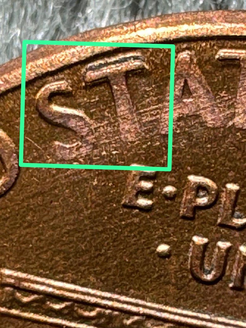 1993 D Lincoln Penny Mint Mark "d" With Errors Mint Condition - Etsy