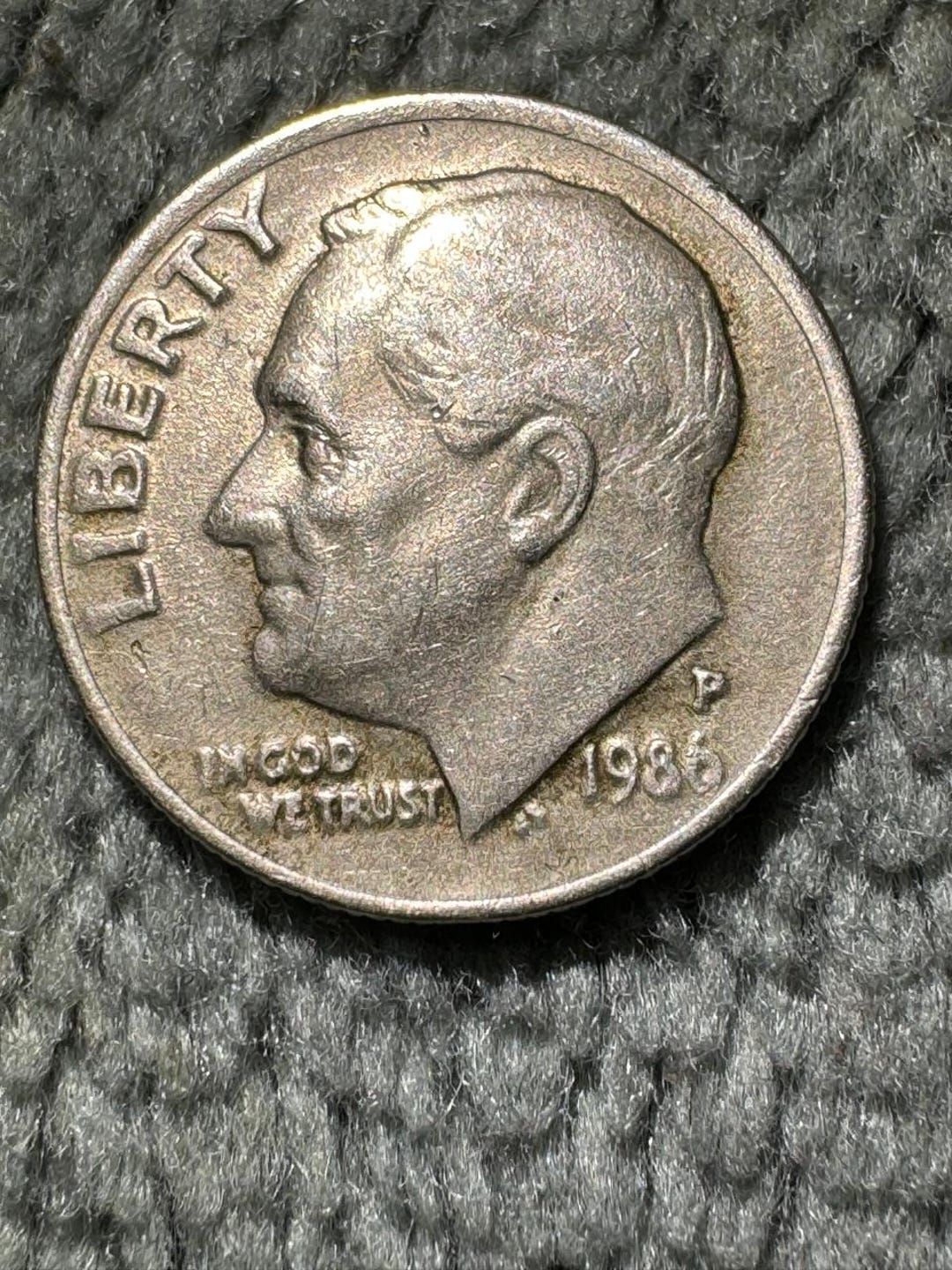 1986 P USA 1 Dime With Errors Best for Collection - Etsy