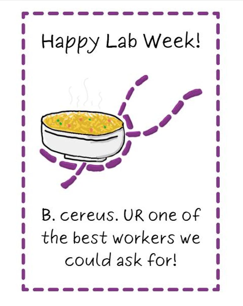 Lab Week Appreciation Printables - Version 2 - Etsy