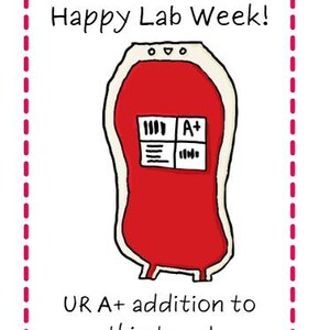 Lab Week Appreciation Printables - Version 2 - Etsy
