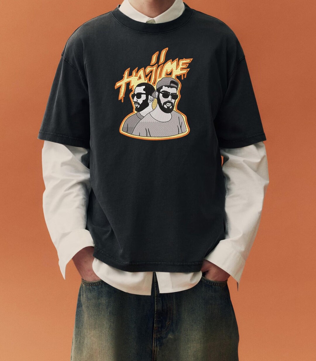 Double Rapper Embroidery Design – Instant PES & JEF Download - Etsy