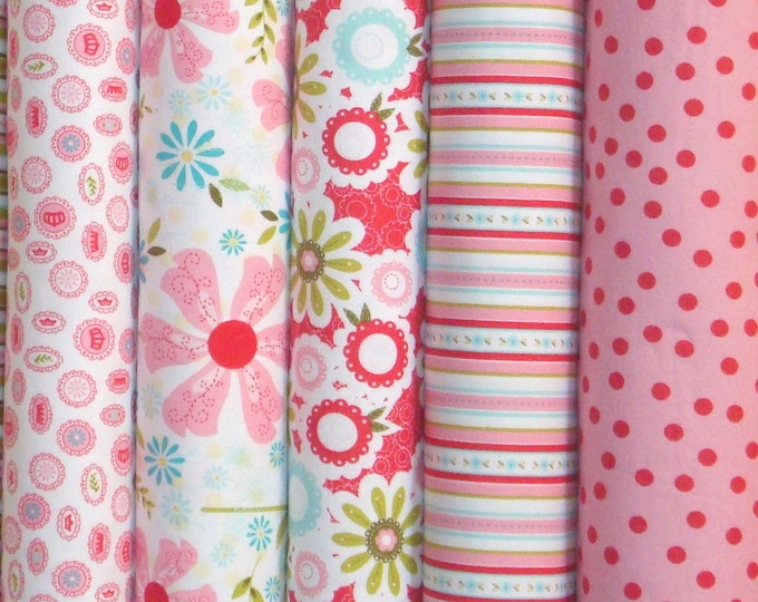 Sweet Divinity Riley Blake Flannel Fabric Half Yard Bundle Pink - Etsy