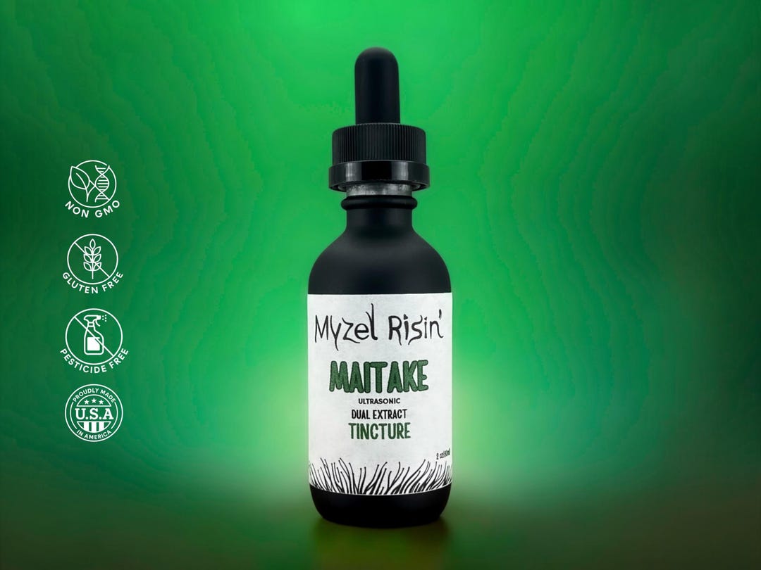 Maitake Ultrasonic Dual-extract Mushroom Tincture | Hormone + Fertility ...