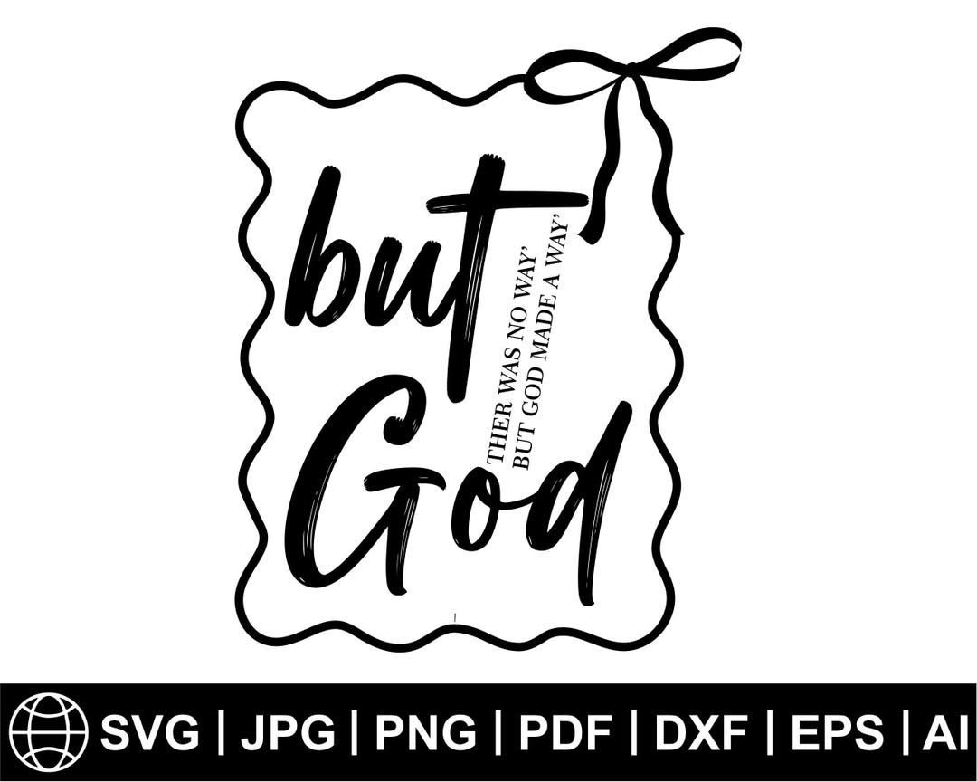 But God Svg, God Svg, Christian Svg, Religious Svg, Faith Svg, Bible ...