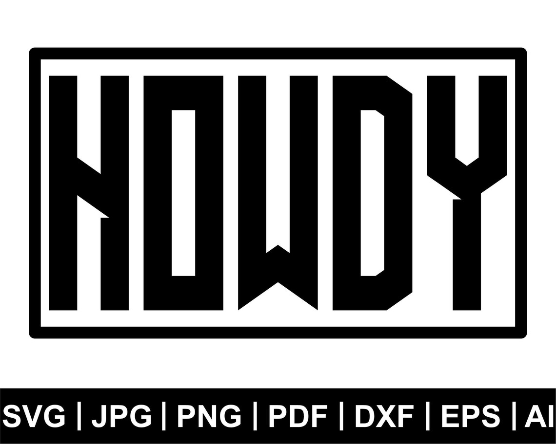Howdy Svg, Howdy Shirt Svg, Howdy Png, Howdy Rope Svg, Western Svg ...