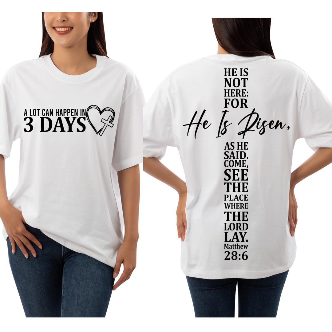 Christian Easter SVG: He is Risen Design (digital Download) - Etsy