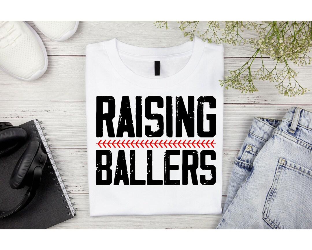Raising Ballers SVG PNG: Baseball Mom Cut File (digital Download) - Etsy