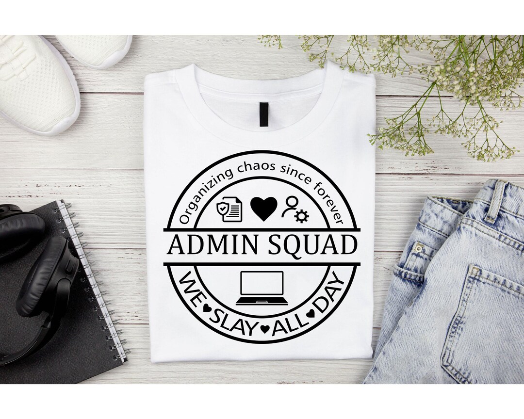 Admin Squad Svg Png, Office Squad Svg, Teacher Svg, Secretary Svg ...