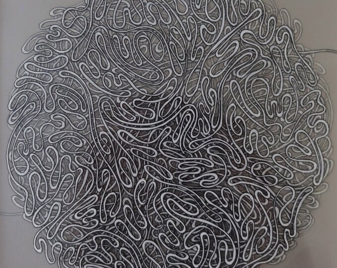 Original Drawing on Mylar Inspired by the Odyssey - Etsy