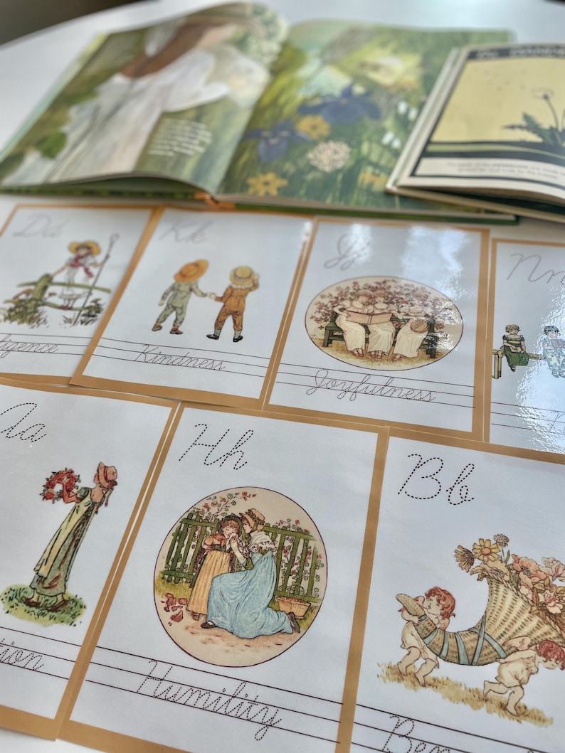 Cursive Alphabet Cards, Letter Tracing and Handwriting Practice ...