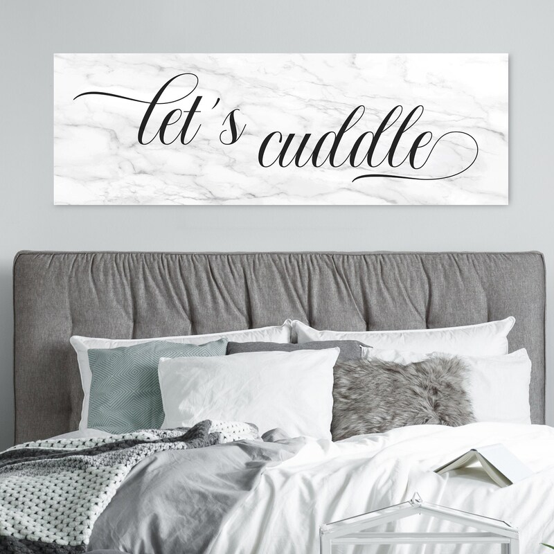 Lets Cuddle Sign - Etsy