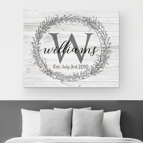 Established Sign Custom Family Sign Personalized Last Name | Etsy